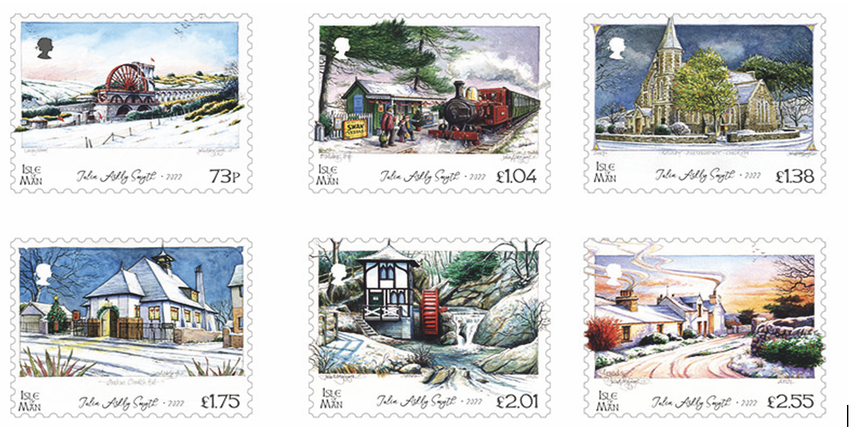 ISLE OF MAN POST OFFICE PRESENTS FINAL SET OF STAMPS APPROVED BY HER ...